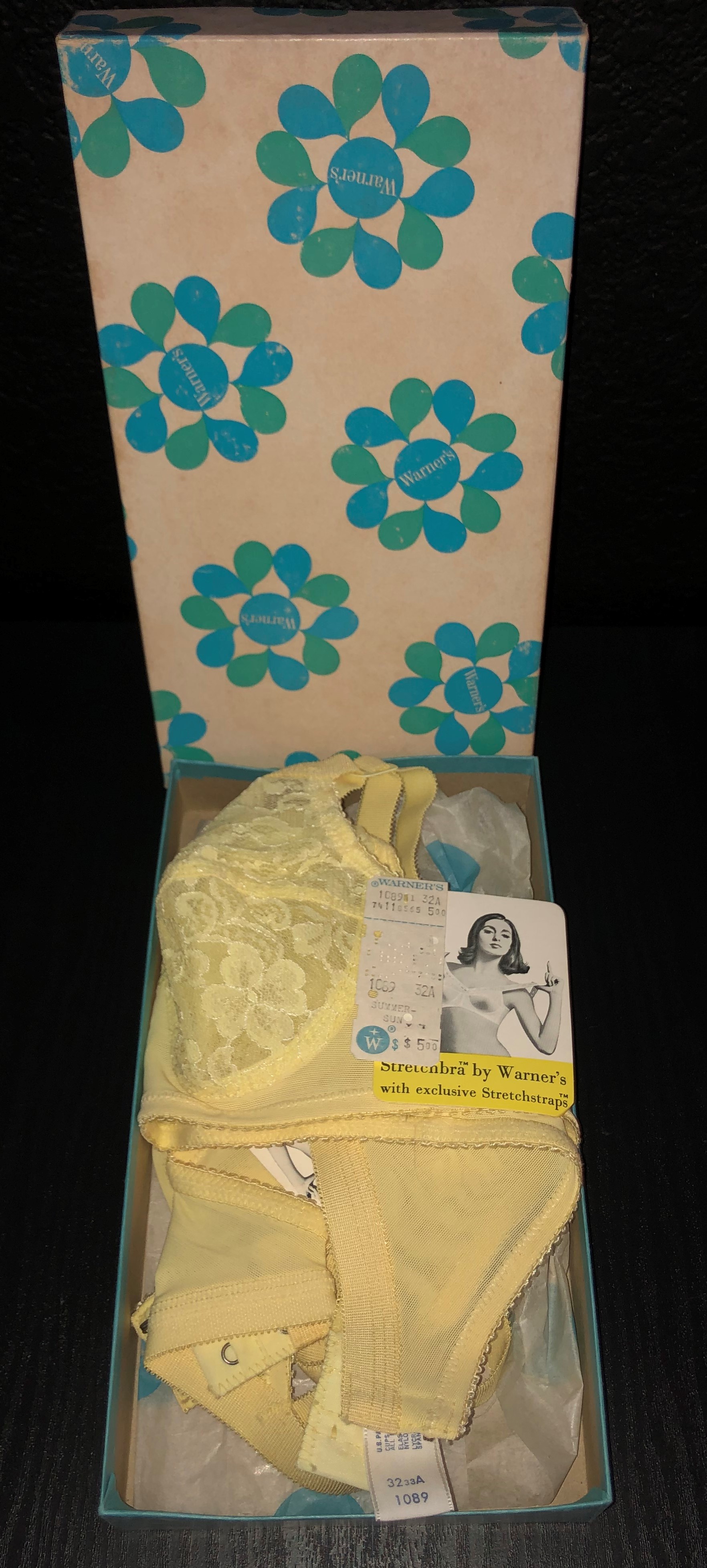 2 Sweetest NOS Boxed Vintage 1960's WARNER'S "The Young Thing" Short ...