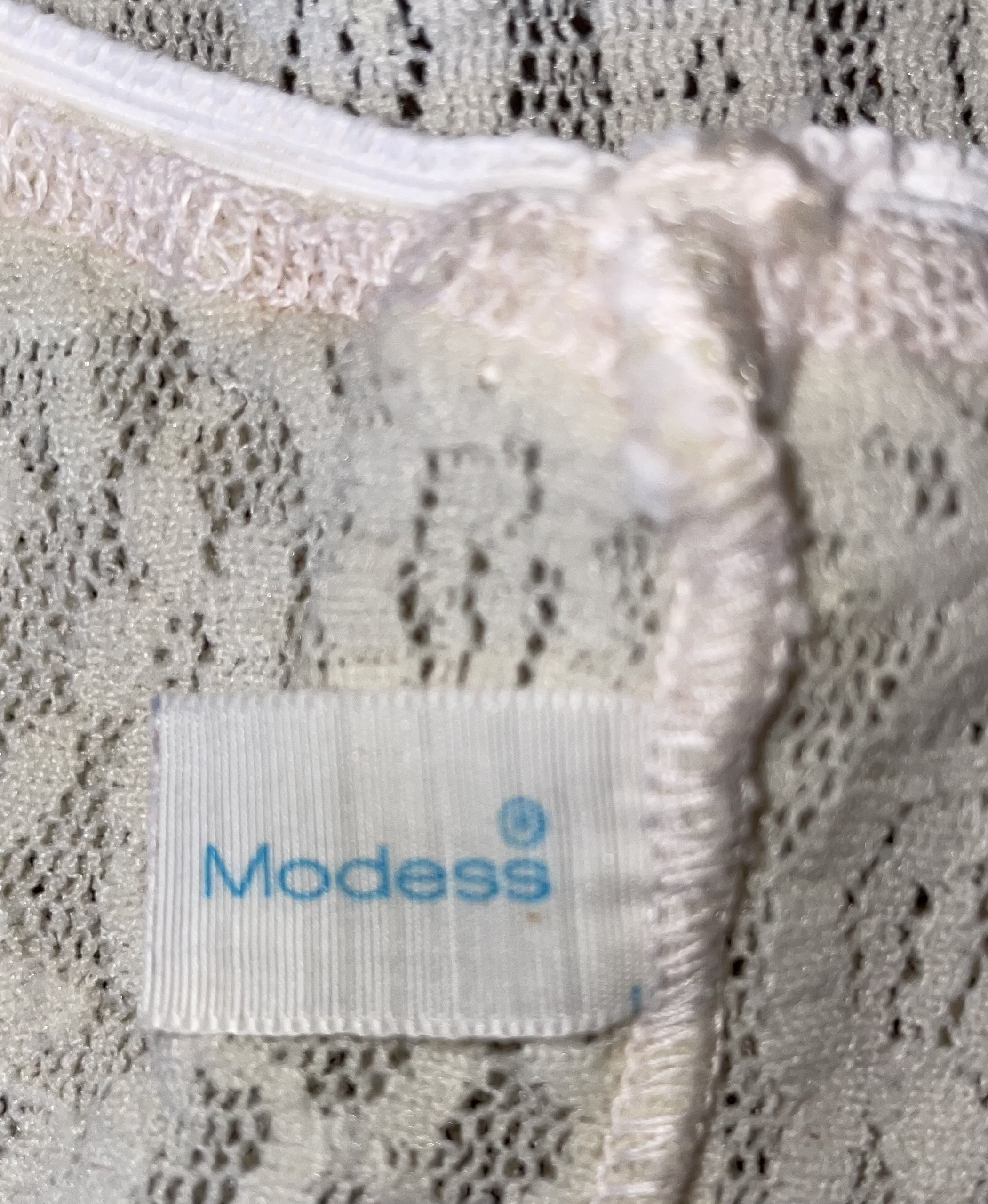 Vintage Rear Seam 1970's MODESS Lace Sanitary Panties w/ Plastic Lined ...