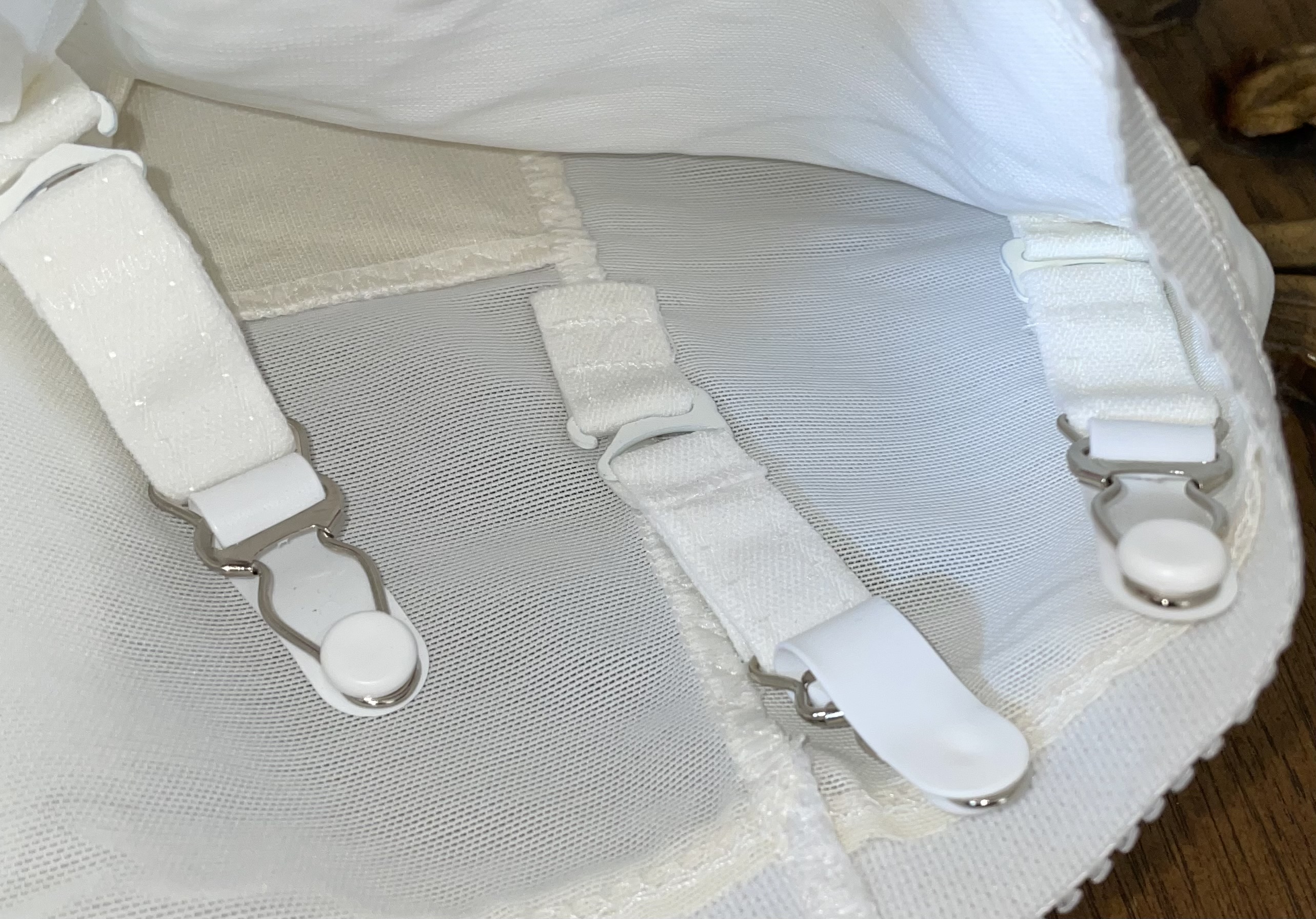 Vintage NOS 1960's Gossard White Power Hold Tummy Girdle Panties w ...